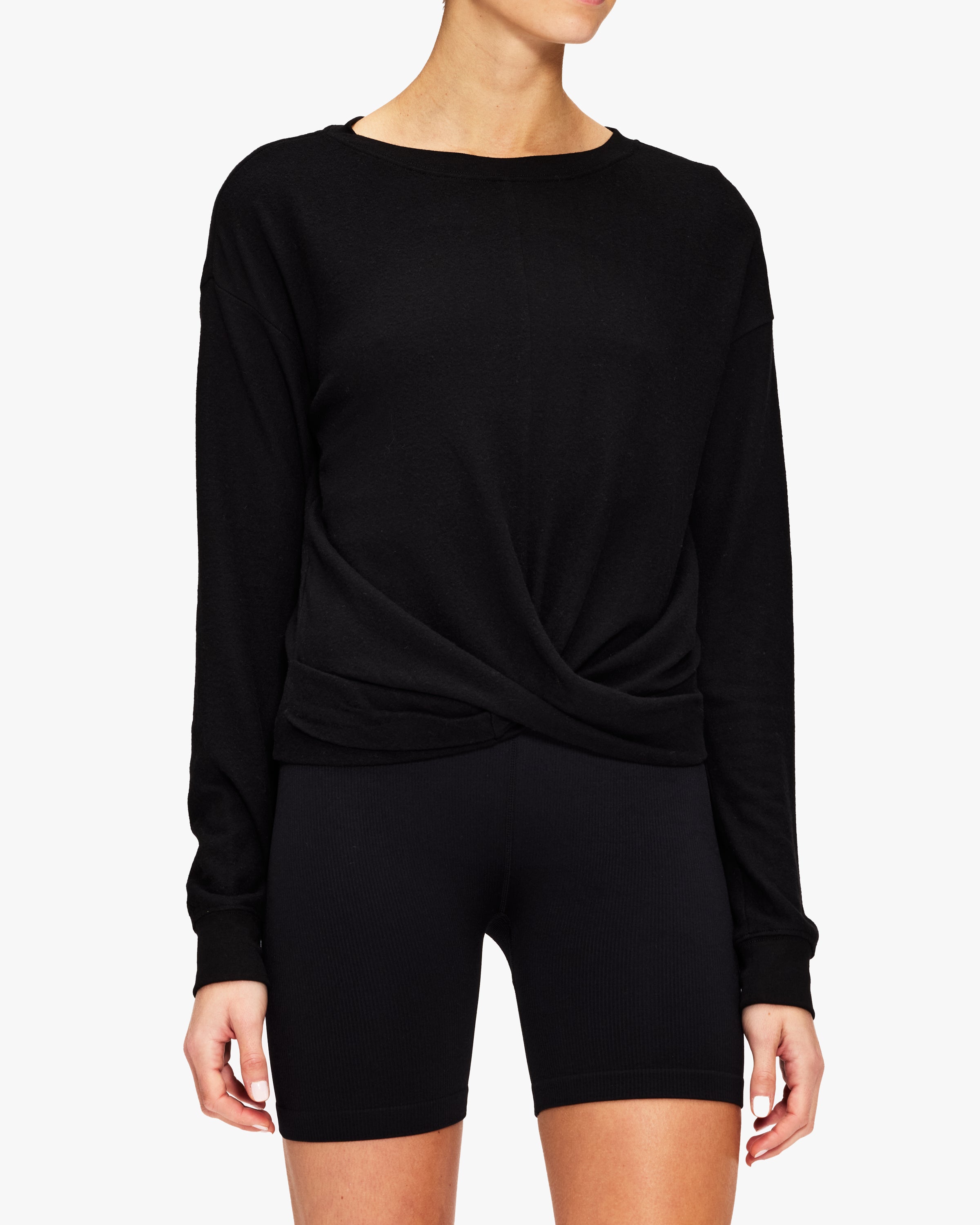 Spiritual Gangster Amelia Twist Front Long Sleeve – The Shop at Equinox